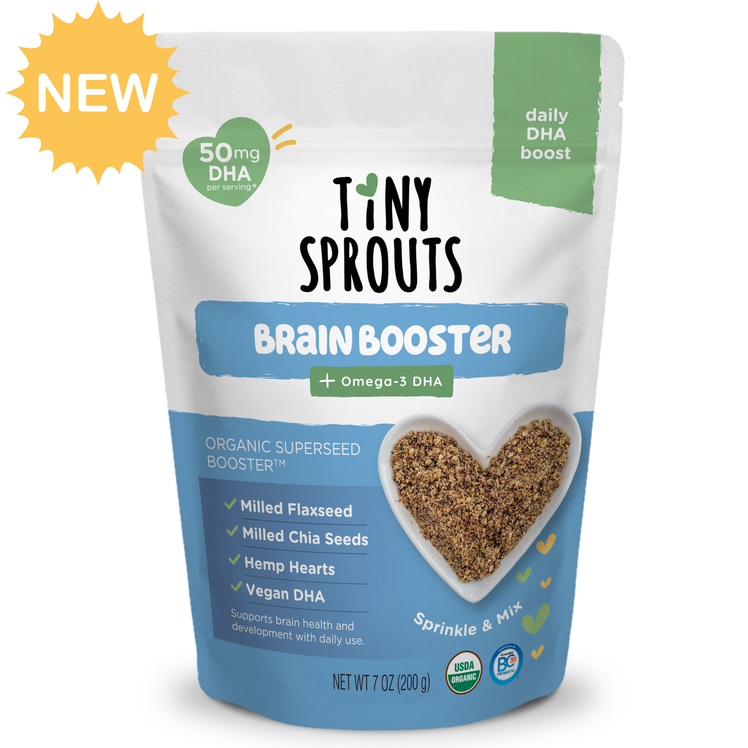 Boost Your Little One's Nutrition With Tiny Sprouts Organic Superseed ...